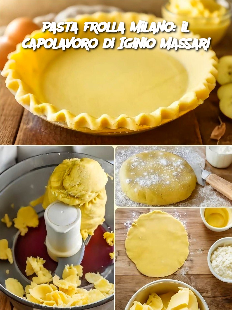 Pasta frolla Milano: il capolavoro di Iginio Massari – Best Recipes