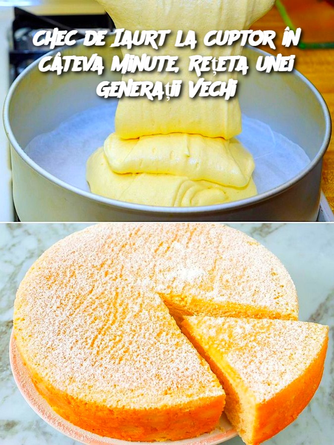 Chec de Iaurt la Cuptor în Câteva Minute, Rețeta unei Generații Vechi ...